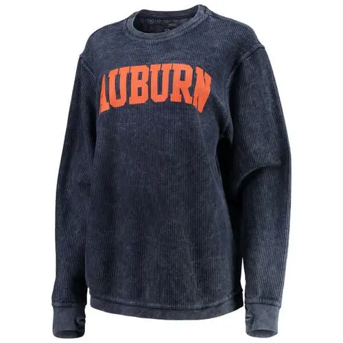 PRESSBOX Auburn Tigers Basic Arch Pullover Sweatshirt