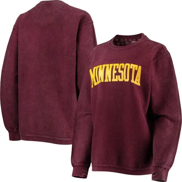 PRESSBOX Minnesota Golden Gophers Basic Arch Pullover