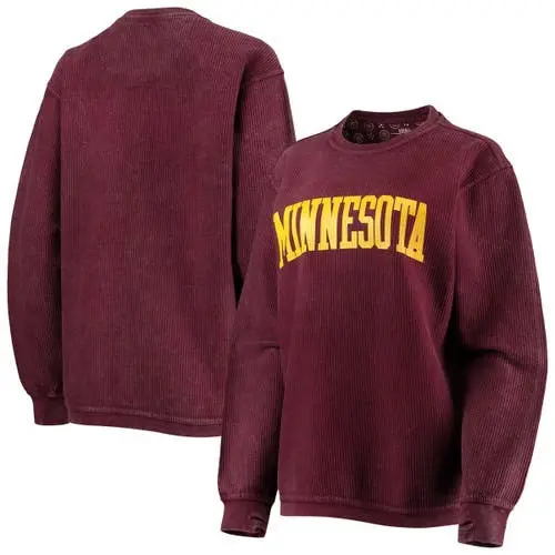 PRESSBOX Minnesota Golden Gophers Basic Arch Pullover