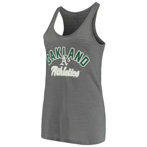 SOFT AS A GRAPE Oakland Athletics Multi-count Tank Top