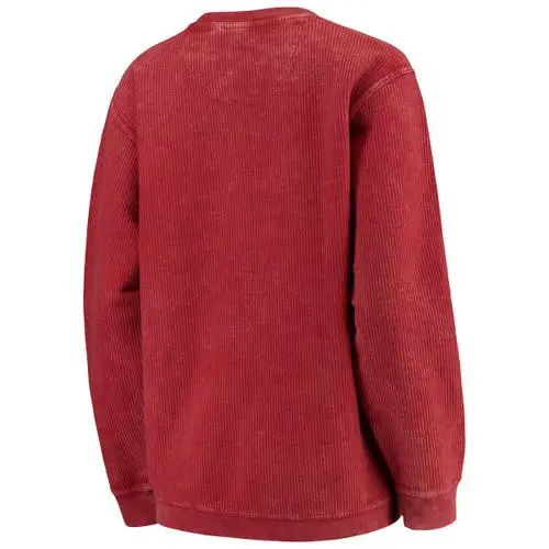 PRESSBOX Washington State Cougars Basic Arch Pullover Sweatshirt