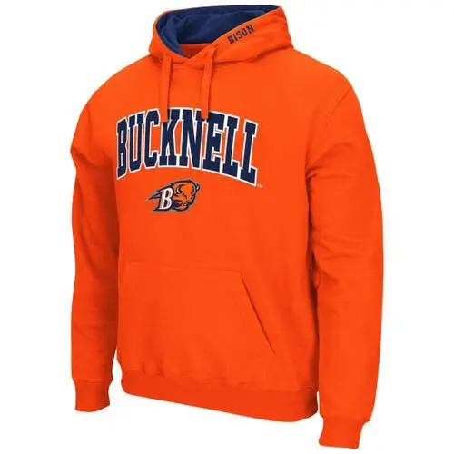 COLOSSEUM Bucknell Bison Arch And Logo Pullover Hoodie