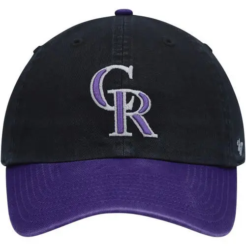 '47 Colorado Rockies Clean Up Adjustable Hat