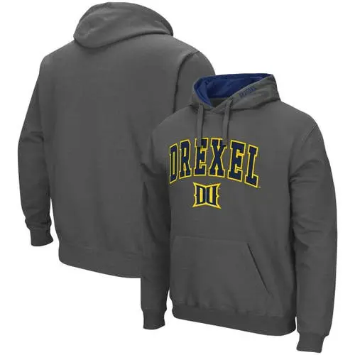 COLOSSEUM Drexel Dragons Arch And Logo Pullover Hoodie