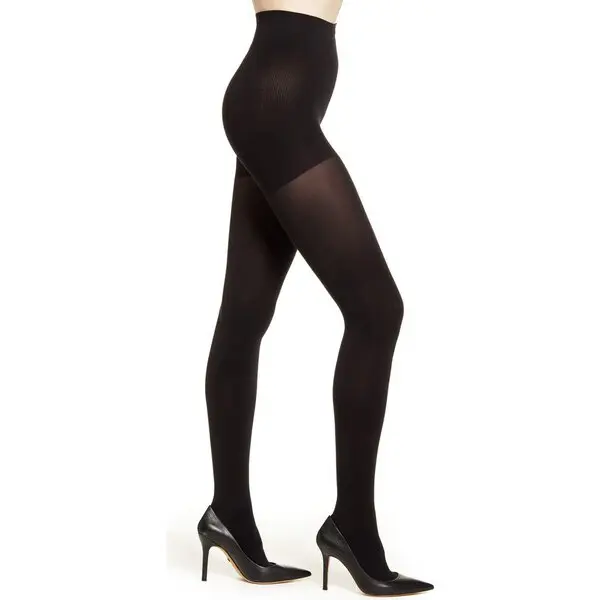 Natori Firm Fit Opaque Tights - Black