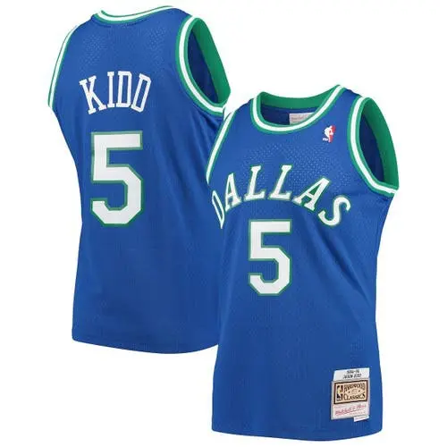 Mitchell & Ness Jason Kidd Dallas Mavericks Hardwood Classics Swingman Jersey