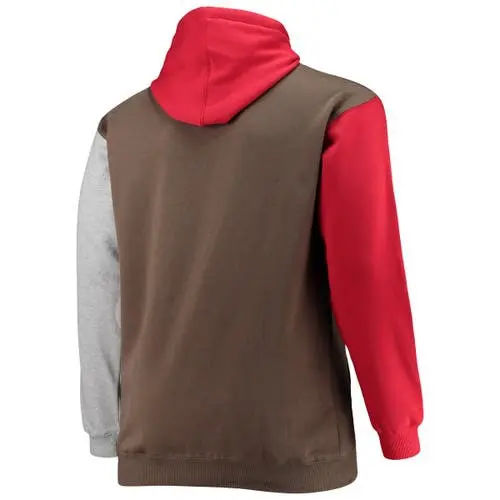 Profile Black Tampa Bay Buccaneers Big & Tall Pullover Hoodie