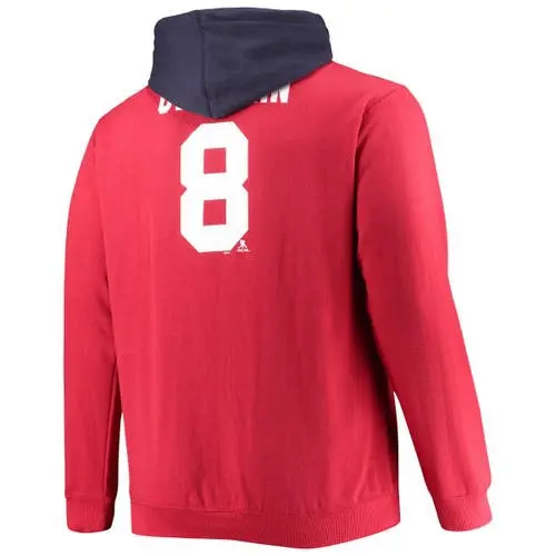 Profile Alexander Ovechkin Washington Capitals Colorblock Full-zip Hoodie