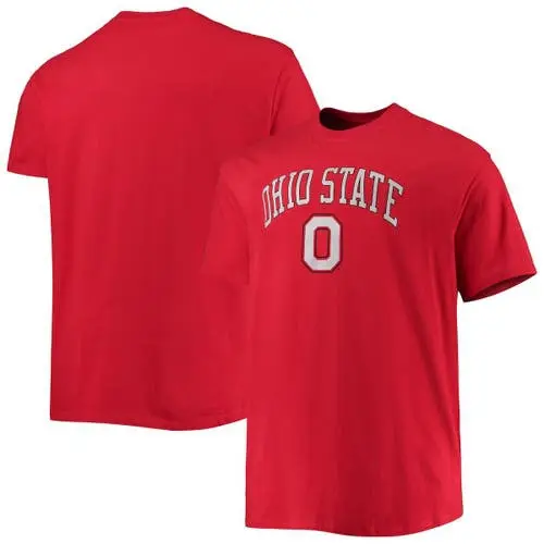 Champion Ohio State Buckeyes Big & Tall Arch Over Wordmark T-shirt