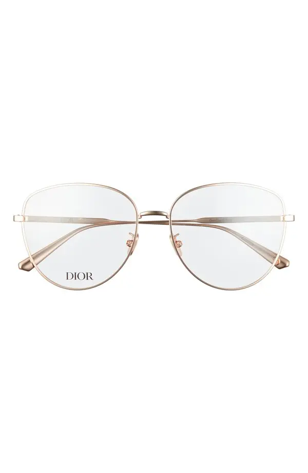 Dior 30montaigne Mini 54mm Aviator Optical Glasses - Matte  display picture 1