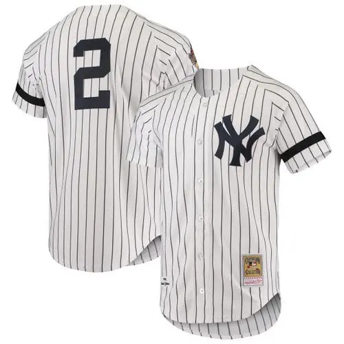 Mitchell & Ness New York Yankees 1996 Authentic Home Jersey - White