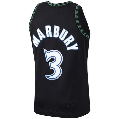 Mitchell & Ness Stephon Marbury Minnesota Timberwolves 1997/98 Hardwood Classics Swingman Jersey