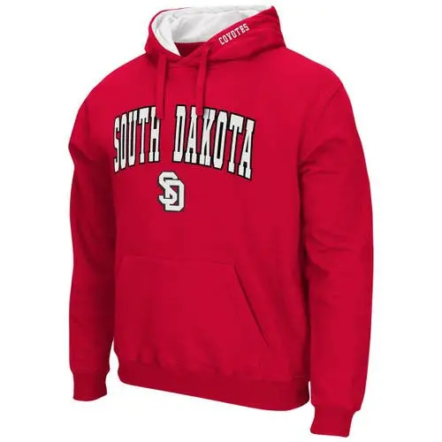 COLOSSEUM South Dakota Coyotes Arch And Logo Pullover Hoodie