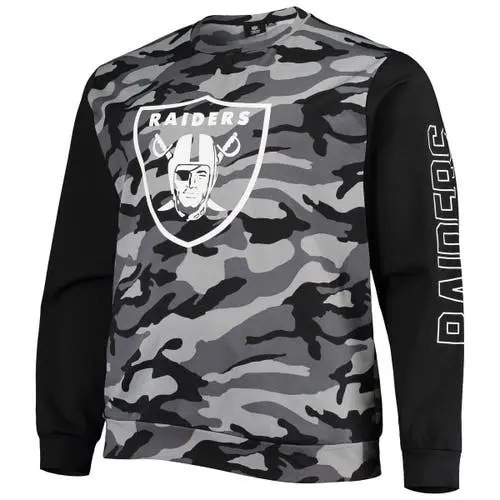 FOCO Las Vegas Raiders Camouflage Long Sleeve T-shirt