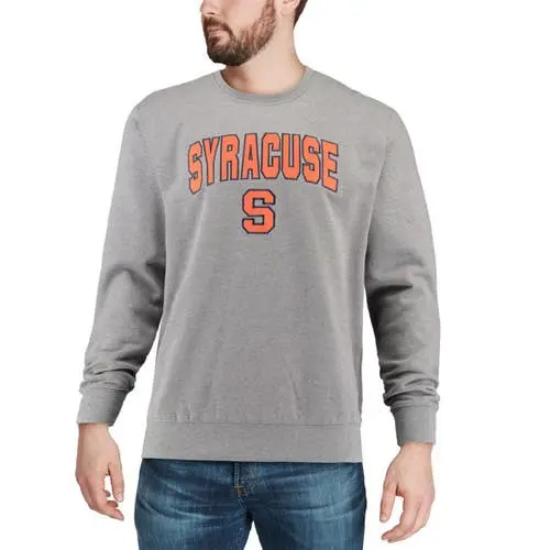 COLOSSEUM Syracuse Orange Arch & Logo Crew Neck Sweatshirt