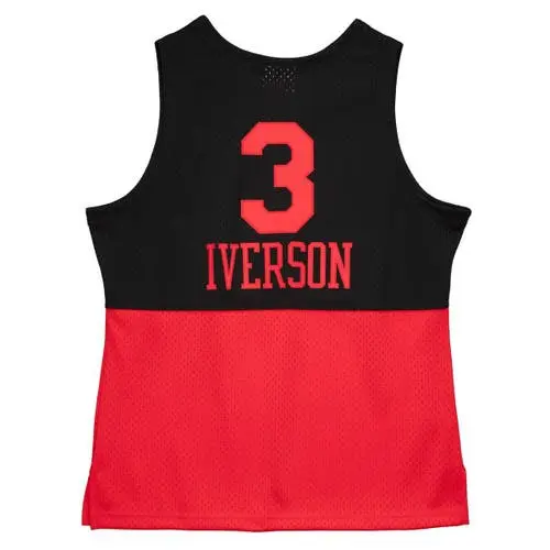 Mitchell & Ness Allen Iverson Philadelphia 76ers 2003/04 Hardwood Classics Reload 2.0 Swingman Jersey - Black