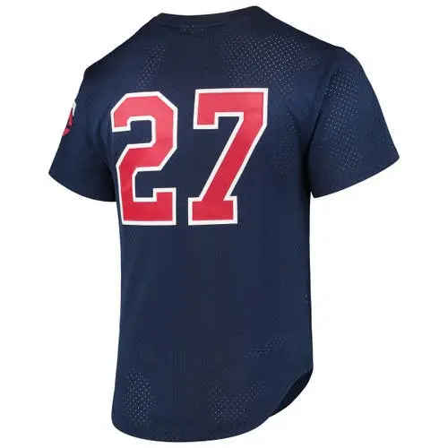 Mitchell & Ness David Ortiz Minnesota Twins 2002 Cooperstown Collection Mesh Batting Practice Jersey
