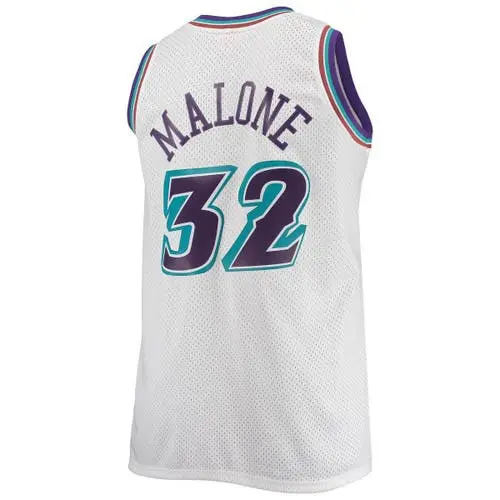 Mitchell & Ness Karl Malone Utah Jazz 1996/97 Big & Tall Hardwood Classics Swingman Jersey