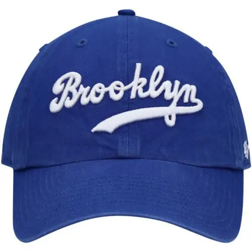 '47 Brooklyn Dodgers Logo Cooperstown Collection Clean Up Adjustable Hat