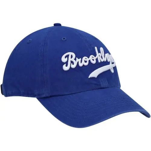 '47 Brooklyn Dodgers Logo Cooperstown Collection Clean Up Adjustable Hat