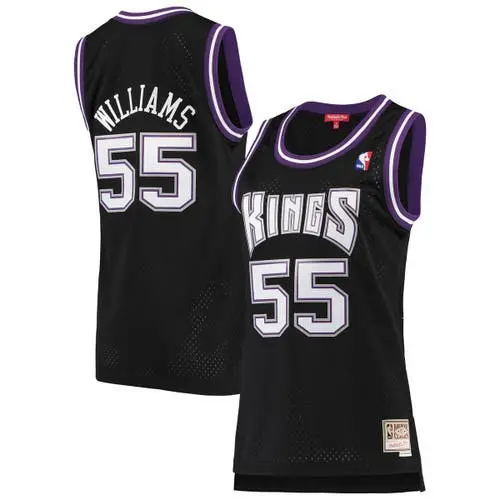Mitchell & Ness Jason Williams Sacramento Kings 2000/01 Hardwood Classics Swingman Jersey - Black
