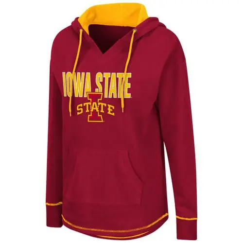 COLOSSEUM Iowa State Cyclones Tunic Pullover Hoodie