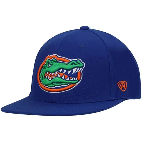 Top Of The World Florida Gators Team Color Fitted Hat - Royal
