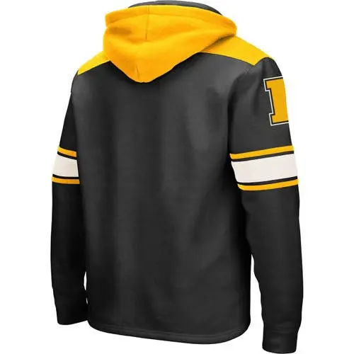 COLOSSEUM Iowa Hawkeyes 2.0 Lace-up Pullover Hoodie