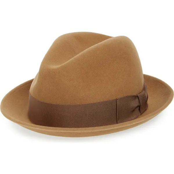 BAILEY Bogan Wool Fedora - Camel