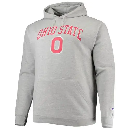 Champion Ohio State Buckeyes Arch Logo Powerblend Pullover Hoodie