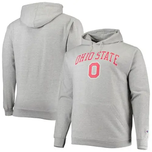 Champion Ohio State Buckeyes Arch Logo Powerblend Pullover Hoodie