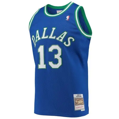 Mitchell & Ness Steve Nash Dallas Mavericks 1998/99 Hardwood Classics Swingman Jersey