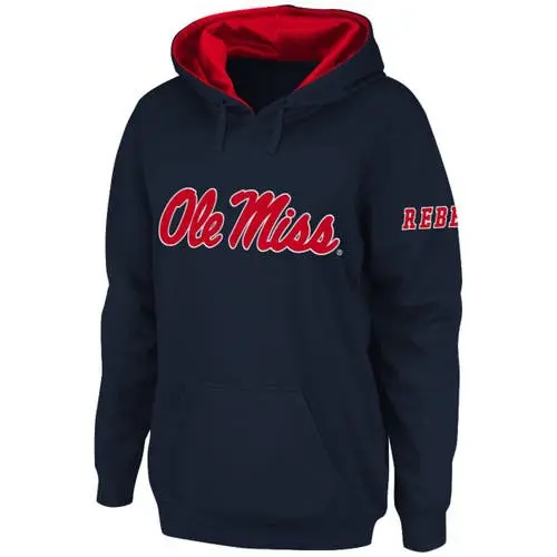 STADIUM ATHLETIC Ole Miss Rebels Big Logo Pullover Hoodie