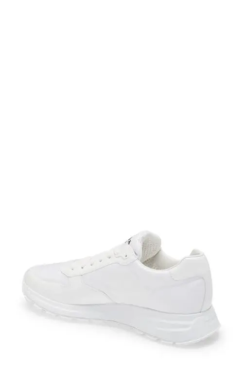 Prada Prax 1 Mixed Media Sneakers - Bianco