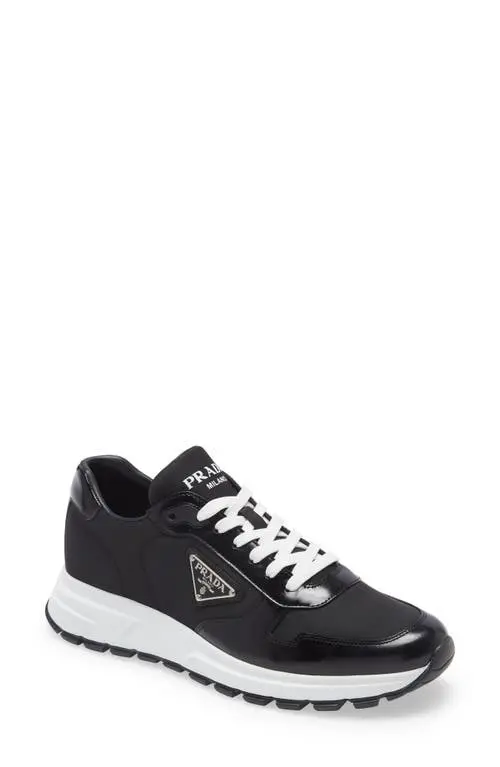 Prada Prax 1 Mixed Media Sneakers - Nero