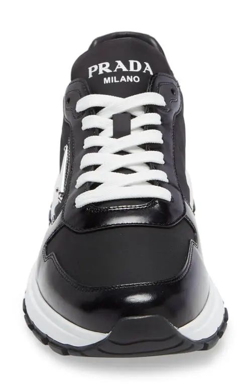 Prada Prax 1 Mixed Media Sneakers - Nero