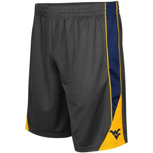 COLOSSEUM West Virginia Mountaineers Team Turnover Shorts - Charcoal