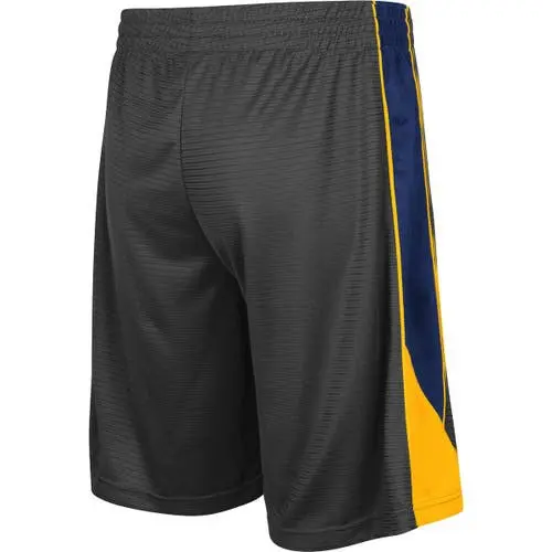 COLOSSEUM West Virginia Mountaineers Team Turnover Shorts - Charcoal