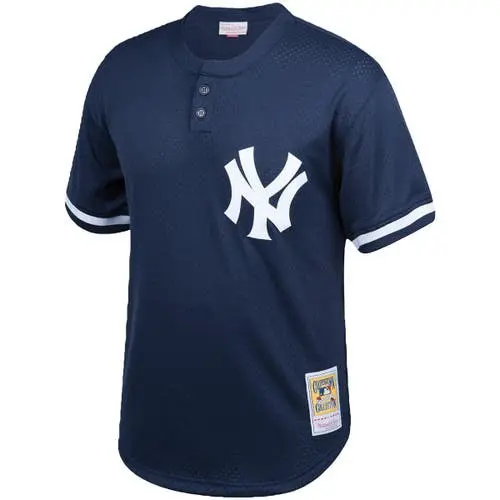 Mitchell & Ness Don Mattingly New York Yankees Cooperstown Collection Big & Tall Mesh Batting Practice Jersey - Navy