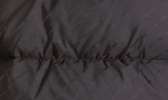 Balenciaga Logo Jacquard Puffer Jacket