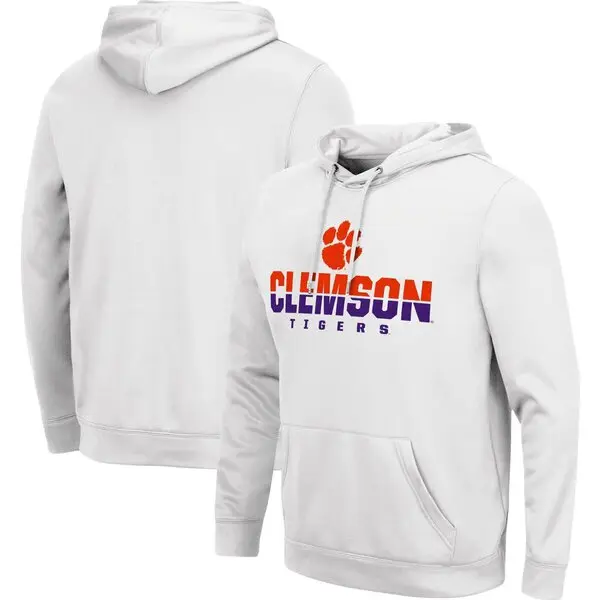 COLOSSEUM Clemson Tigers Lantern Pullover Hoodie