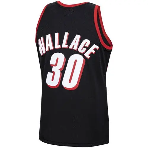 Mitchell & Ness Rasheed Wallace Portland Trail Blazers 1999/00 Hardwood Classics Swingman Jersey - Black