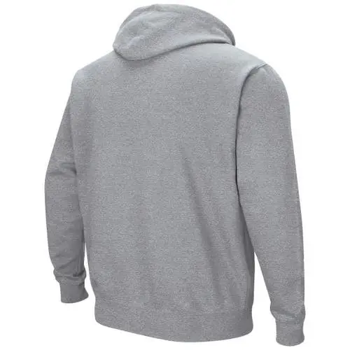COLOSSEUM Michigan State Spartans Arch & Logo 3.0 Pullover Hoodie