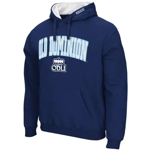 COLOSSEUM Old Dominion Monarchs Arch And Logo Pullover Hoodie