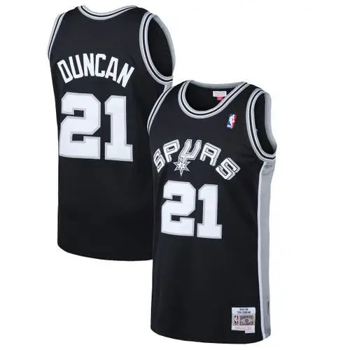 Mitchell & Ness Tim Duncan San Antonio Spurs 1998/99 Hardwood Classics Swingman Jersey