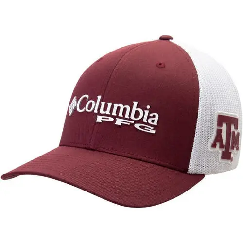 Columbia Texas A&m Aggies Collegiate Pfg Flex Hat