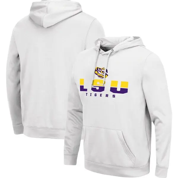 COLOSSEUM Lsu Tigers Lantern Pullover Hoodie