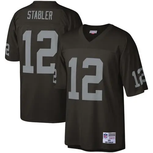 Mitchell & Ness Ken Stabler Las Vegas Raiders Legacy Replica Jersey