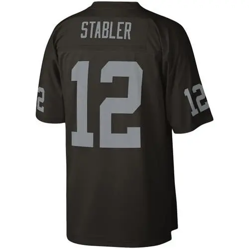 Mitchell & Ness Ken Stabler Las Vegas Raiders Legacy Replica Jersey