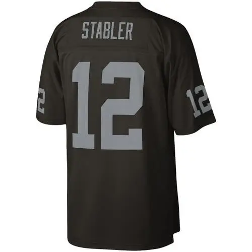 Mitchell & Ness Ken Stabler Las Vegas Raiders Legacy Replica Jersey